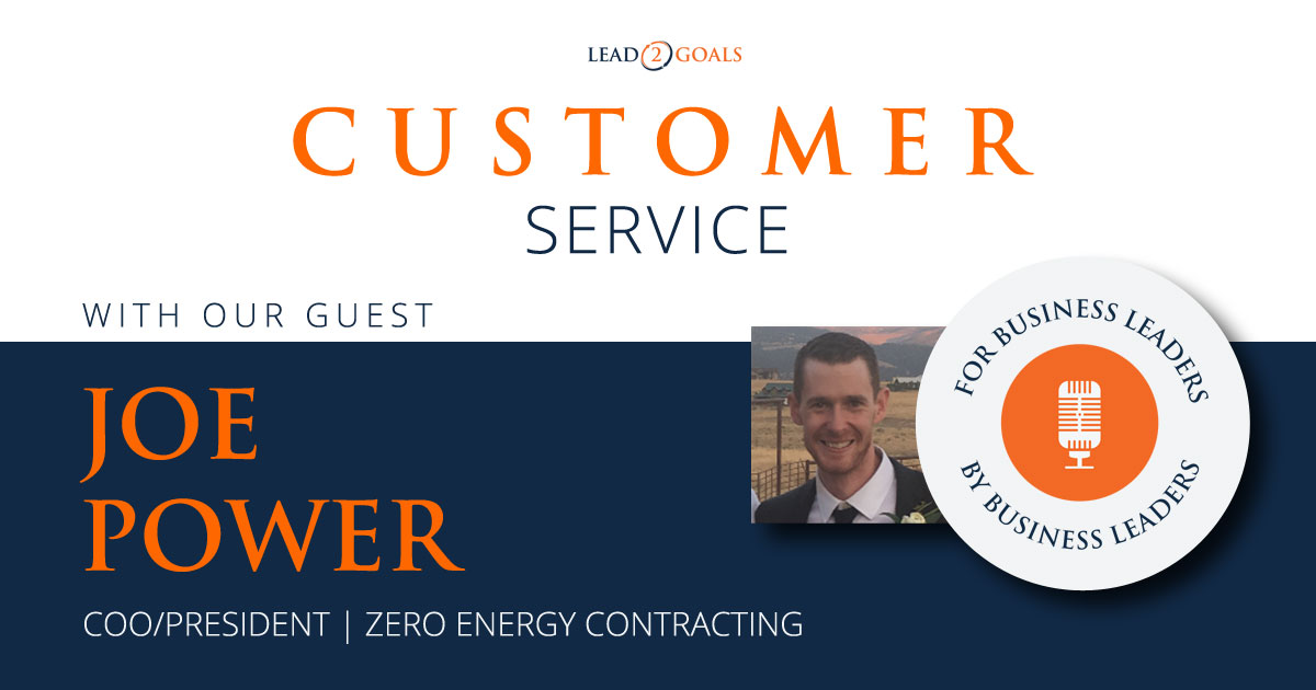 Episode #1 | Joe Power talks about the importance of customer service